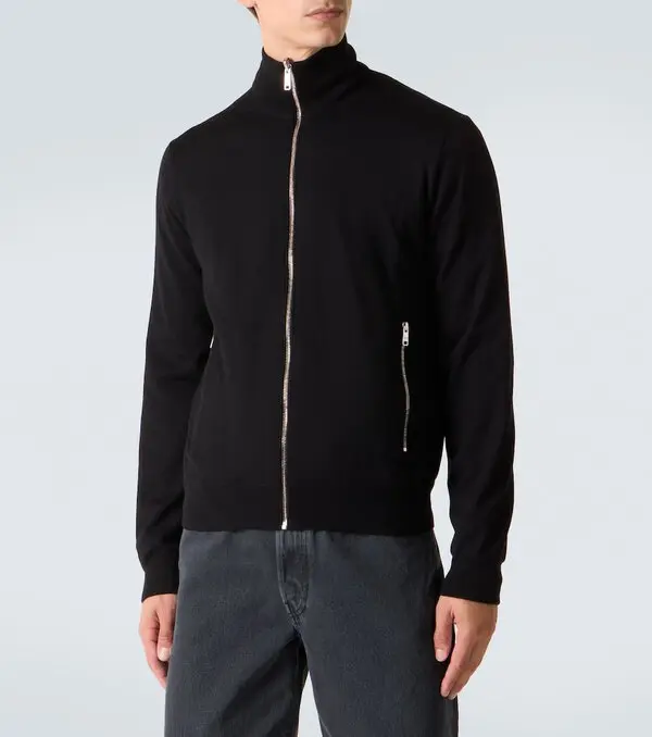 Prada Reversible Virgin Wool And Re-nylon Jacket