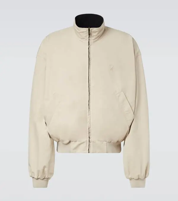 Balenciaga Reversible Cotton-blend Blouson Jacket