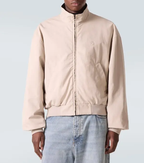 Balenciaga Reversible Cotton-blend Blouson Jacket