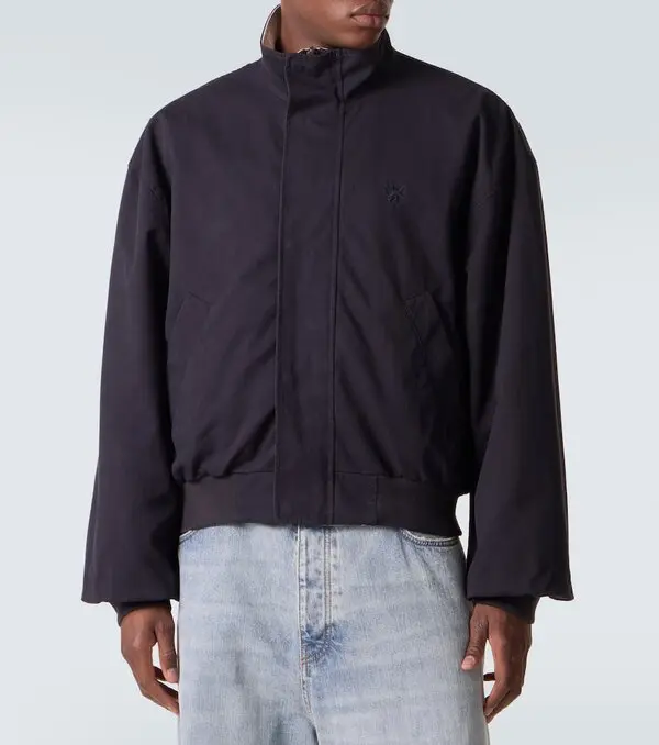 Balenciaga Reversible Cotton-blend Blouson Jacket