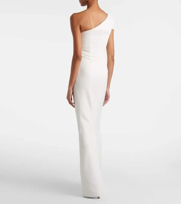Safiyaa Bridal Blanchette Crêpe Gown