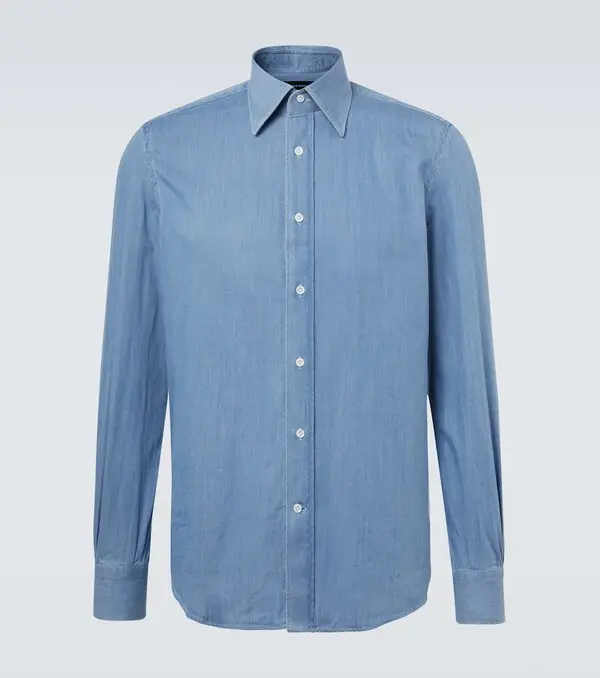 Thom Sweeney Denim Shirt
