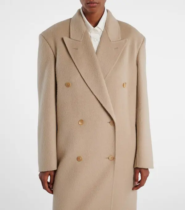 THE ROW Hariet Cashmere Coat - Beige