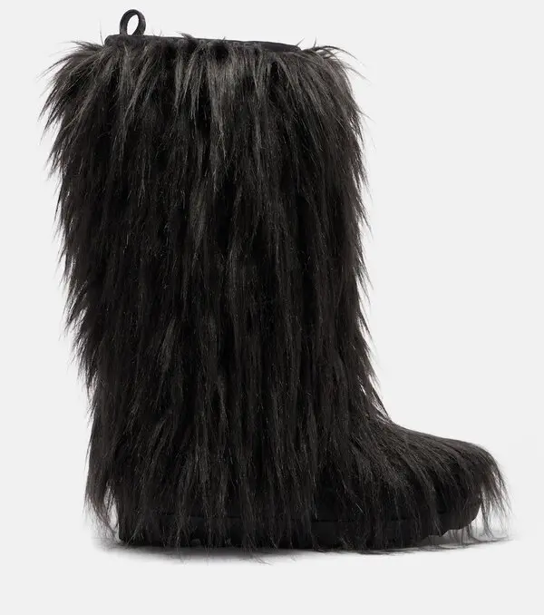 Goldbergh Leonora Fur Boots - Black
