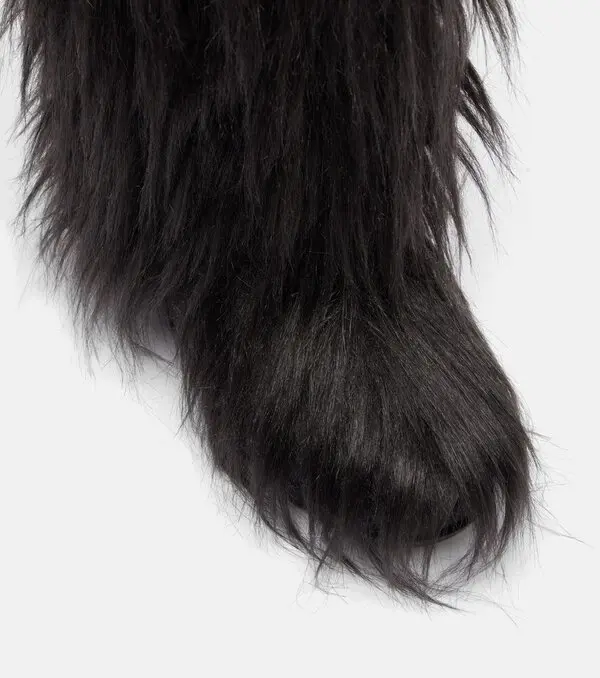 Goldbergh Leonora Fur Boots - Black