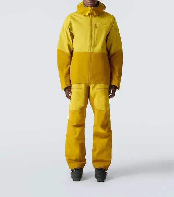 NORRONA Norrøna Lofoten Gore-tex® Ski Jacket - Yellow