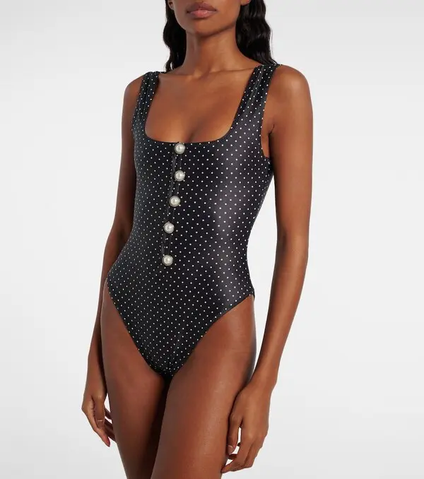 SAME Grace Polka-dot Swimsuit