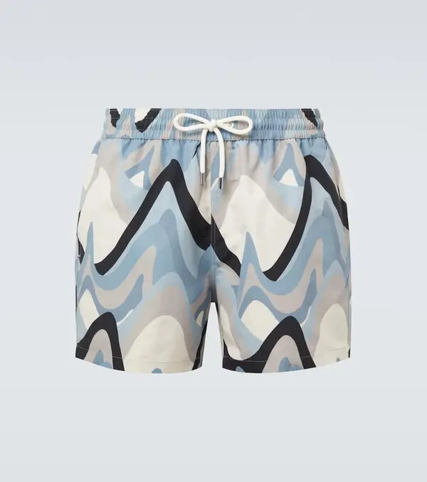 Frescobol Carioca Rio Printed Swim Trunks - Multicoloured