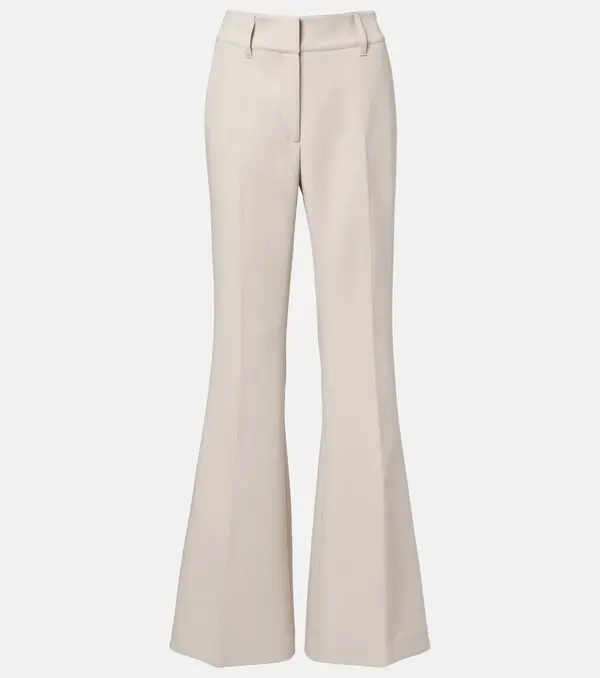 Gabriela Hearst Rhein High-rise Flared Pants - Beige