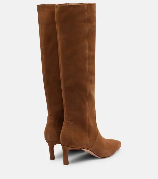 Veronica Beard Kinna 55 Suede Knee-high Boots - Brown