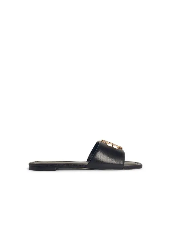 Tory Burch Eleanor Leather Slippers