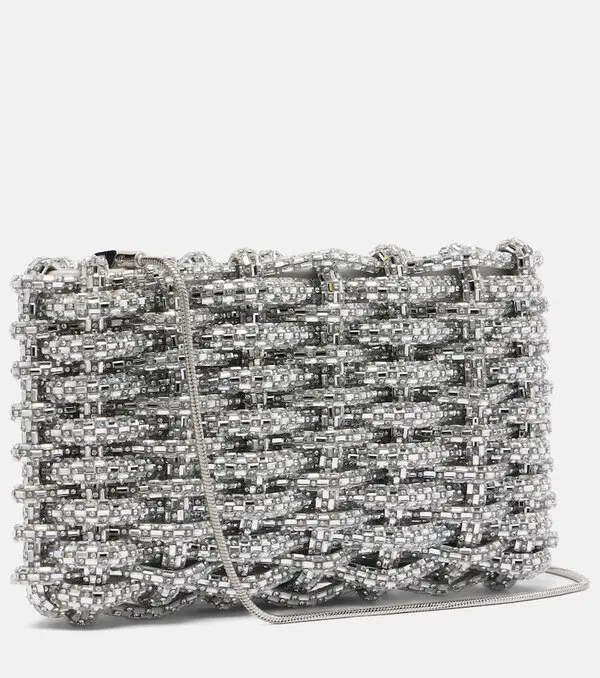 Simkhai Morgan Embellished Clutch