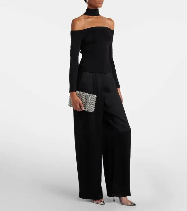 Simkhai Morgan Embellished Clutch