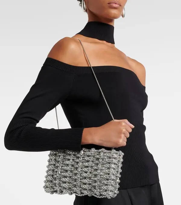 Simkhai Morgan Embellished Clutch