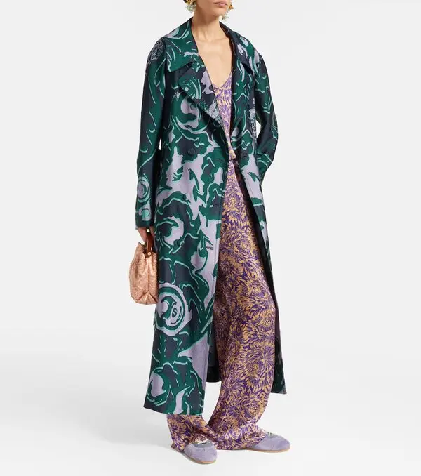 Dries Van Noten Floral Silk Camisole