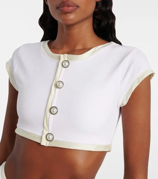 SAME Grace Bikini Top - White