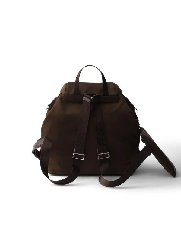 Prada Re-nylon Backpack - Brown