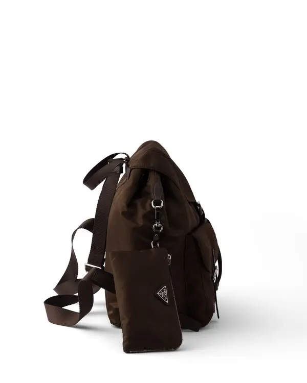 Prada Re-nylon Backpack - Brown