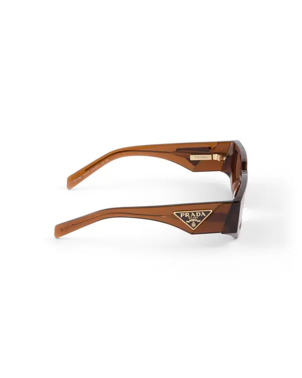 Prada Sunglasses With Triangle Logo - Lenses