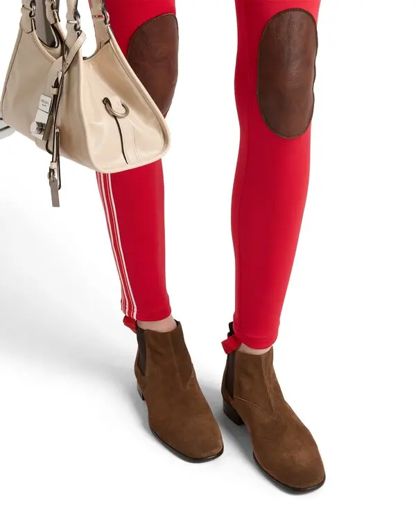 Prada Suede Booties - Brown