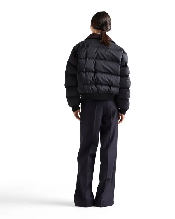 Prada Cropped Down Jacket