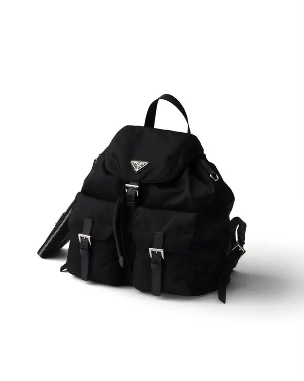 Prada Re-nylon Backpack - Black