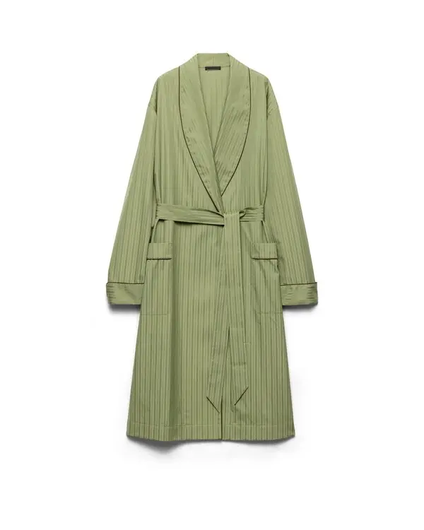 Prada Cotton Robe - Green