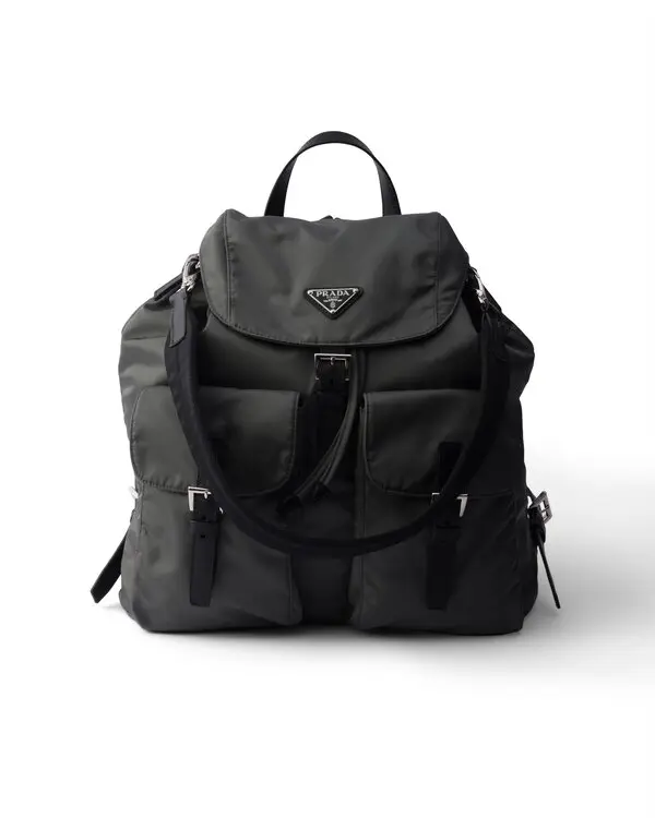 Prada Re-nylon Backpack - Grey