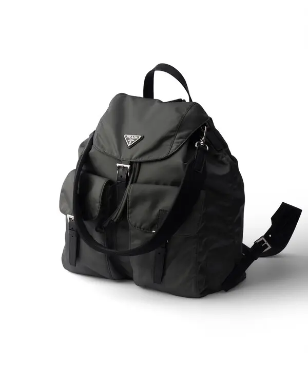 Prada Re-nylon Backpack - Grey