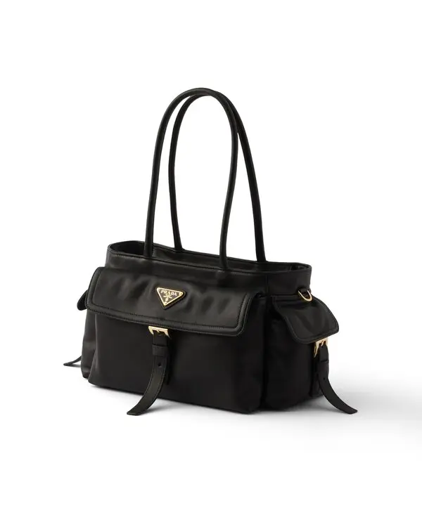 Prada Explore Medium Nappa Leather Tote Bag