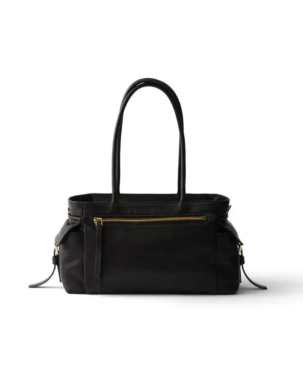 Prada Explore Medium Nappa Leather Tote Bag