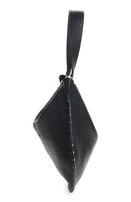 Isabel Marant Oskan Studded Leather Hobo Bag
