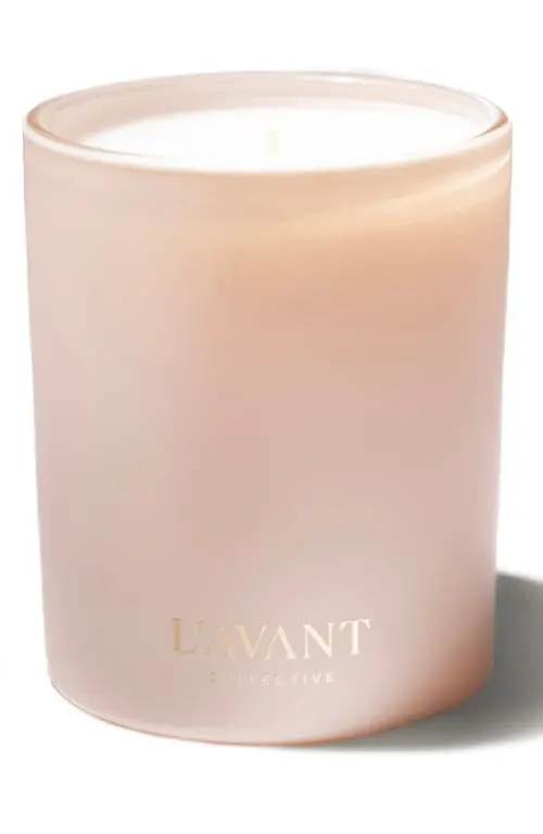 L'AVANT COLLECTIVE Blushed Bergamot Candle - Pink