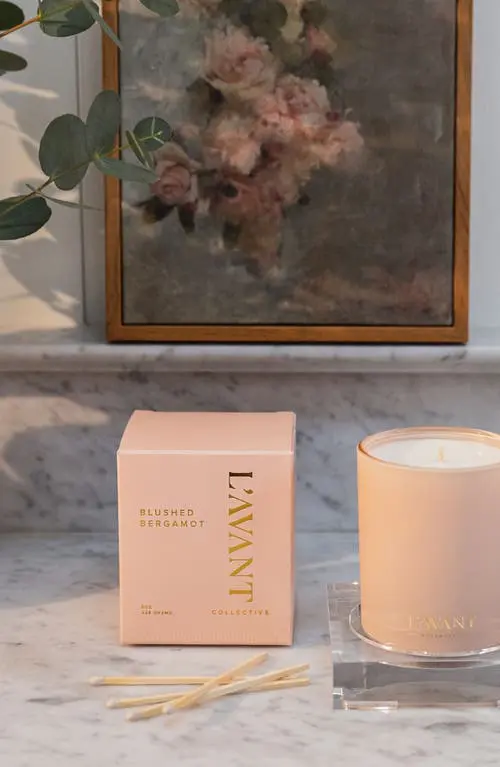 L'AVANT COLLECTIVE Blushed Bergamot Candle