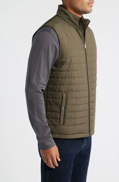 Johnston & Murphy Reversible Quilted & Knit Vest