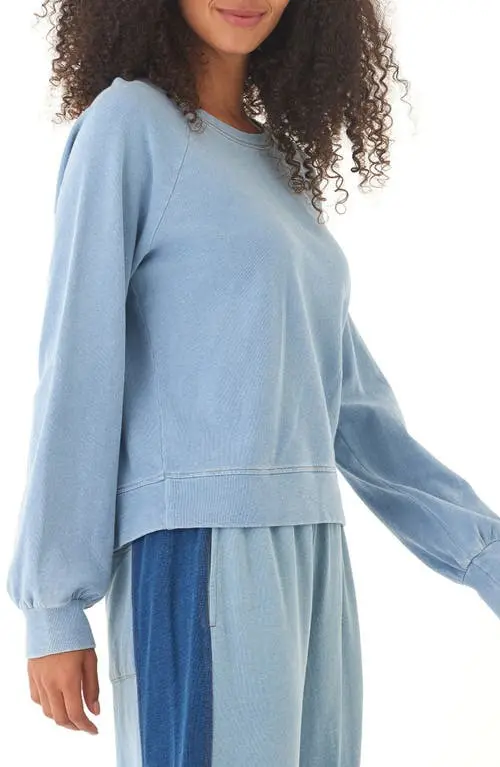 THREADS 4 THOUGHT Mabel Organic Cotton Blend Denim Sweatshirt