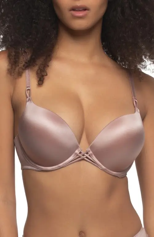 Felina Luscious Underwire Push-up Bra - Rose Tan