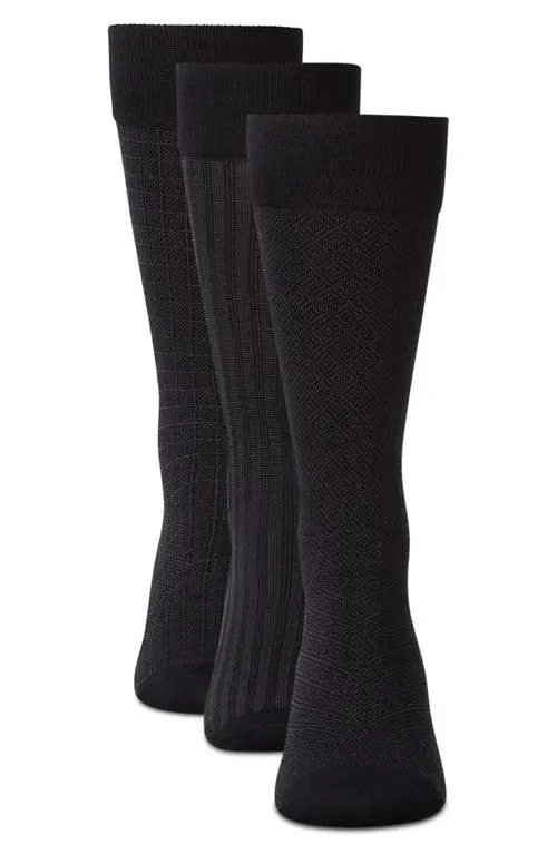 MEMOI Assorted 3-pack Dress Socks
