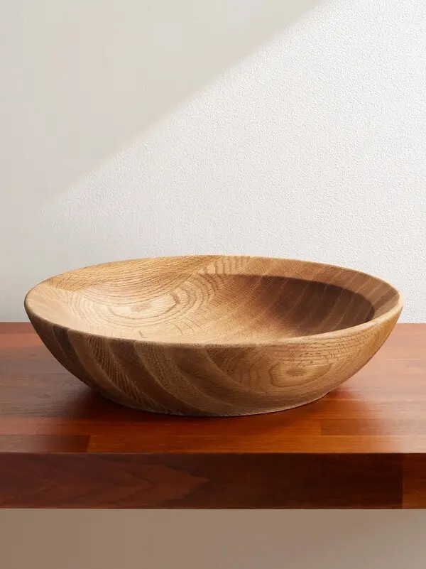 THE CONRAN SHOP Istria Oak Fruit Bowl - Brown