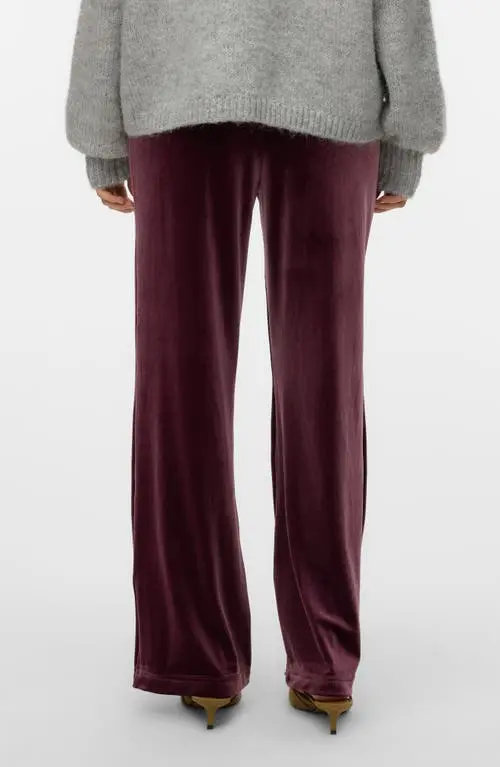 Vero Moda Shanna Pintuck Velvet Pants