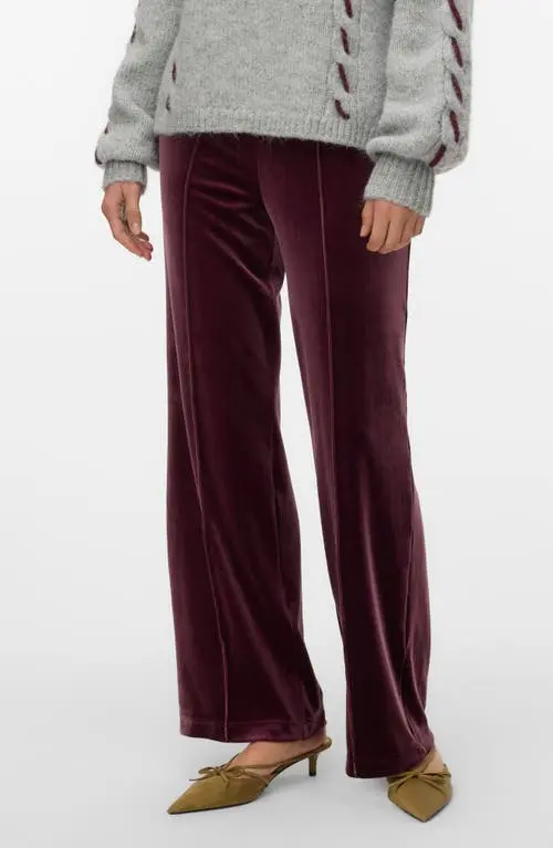 Vero Moda Shanna Pintuck Velvet Pants