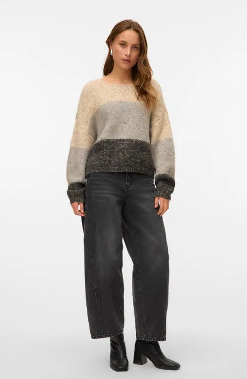 Vero Moda Colorblock Boatneck Sweater