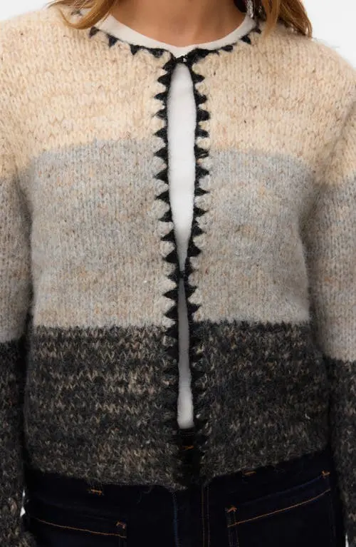 Vero Moda Contrast Trim Cardigan