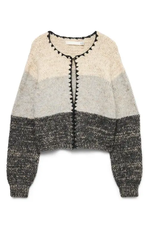 Vero Moda Contrast Trim Cardigan