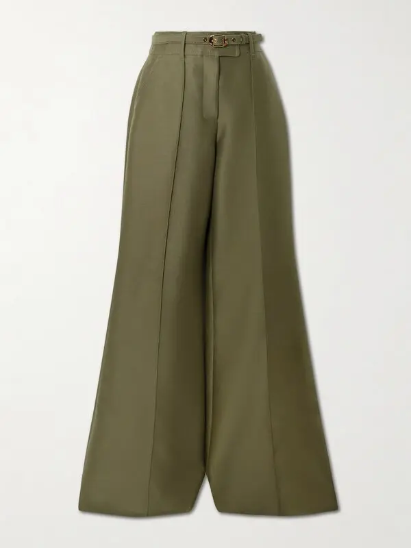Zimmermann Rebellion Belted Flared Pants