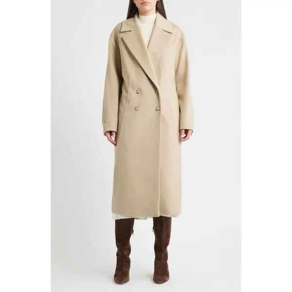 BOSS Calacas Wool & Cashmere Long Coat