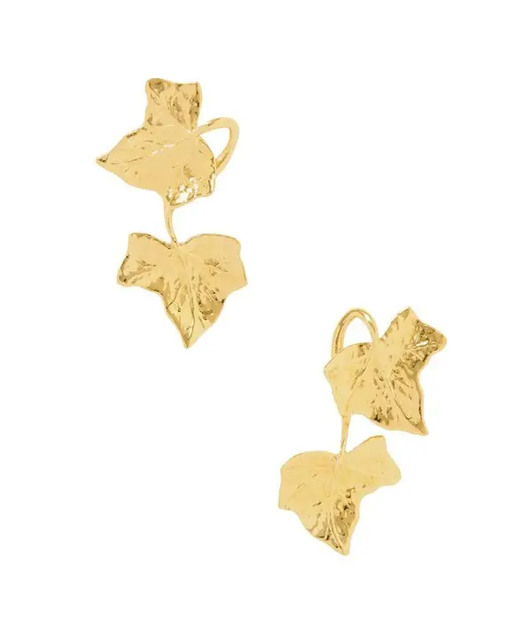 Oscar De La Renta Vines -tone Earrings - Gold