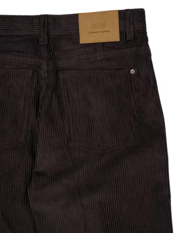 AMI Paris Cotton Corduroy Trousers