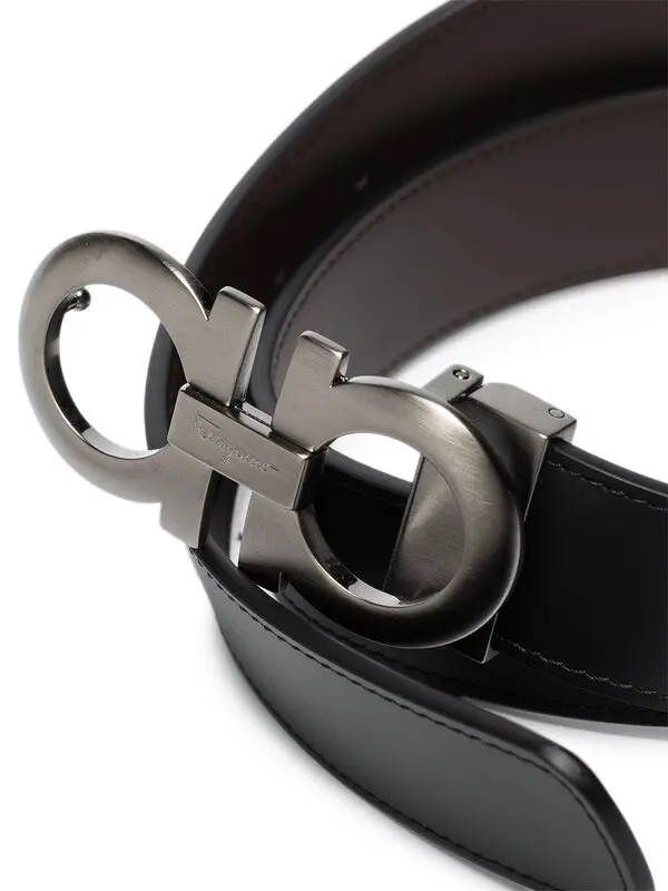 FERRAGAMO Reversible Gancini Belt