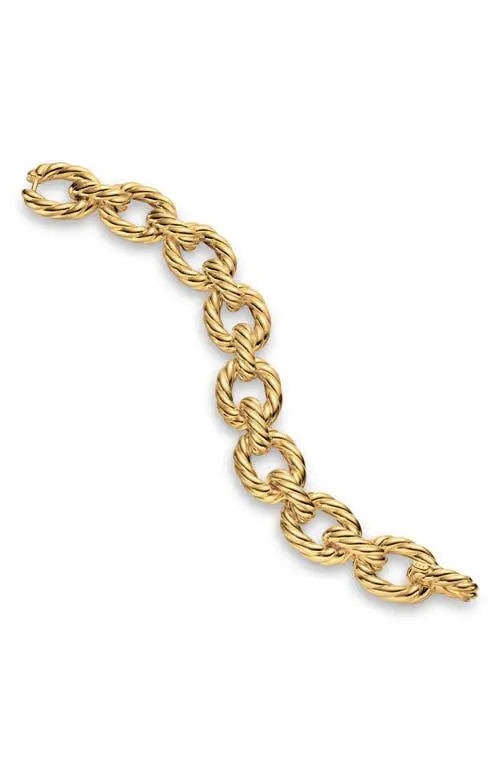 David Yurman Sculpted Cable Oval Link Bracelet